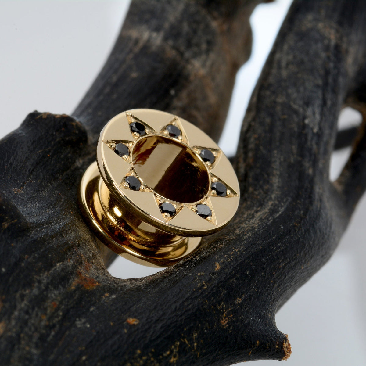 Black Diamonds Ear Tunnels – Magic Hammer