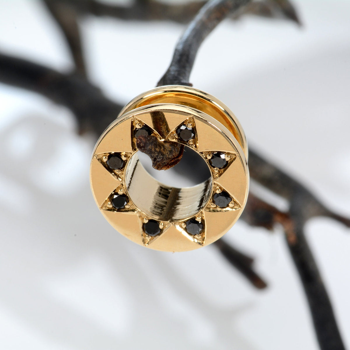 Black Diamonds Ear Tunnels – Magic Hammer