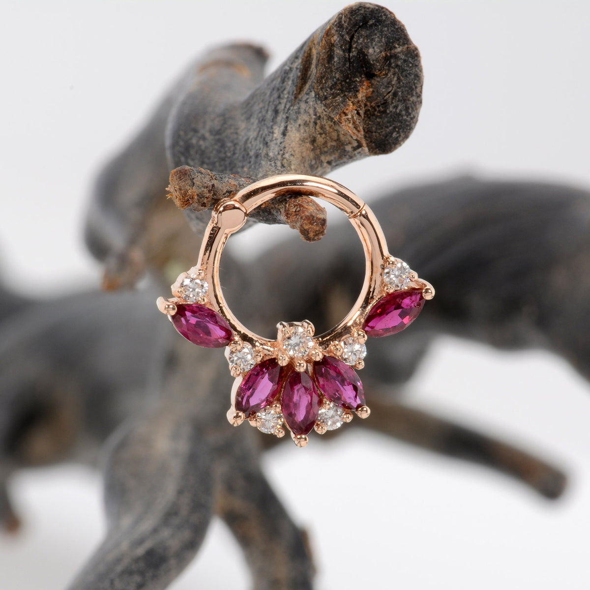 Ruby Helix With Diamonds – Magic Hammer