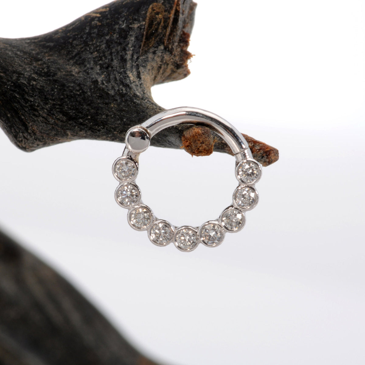 Diamonds Clicker Ear Piercing – Magic Hammer