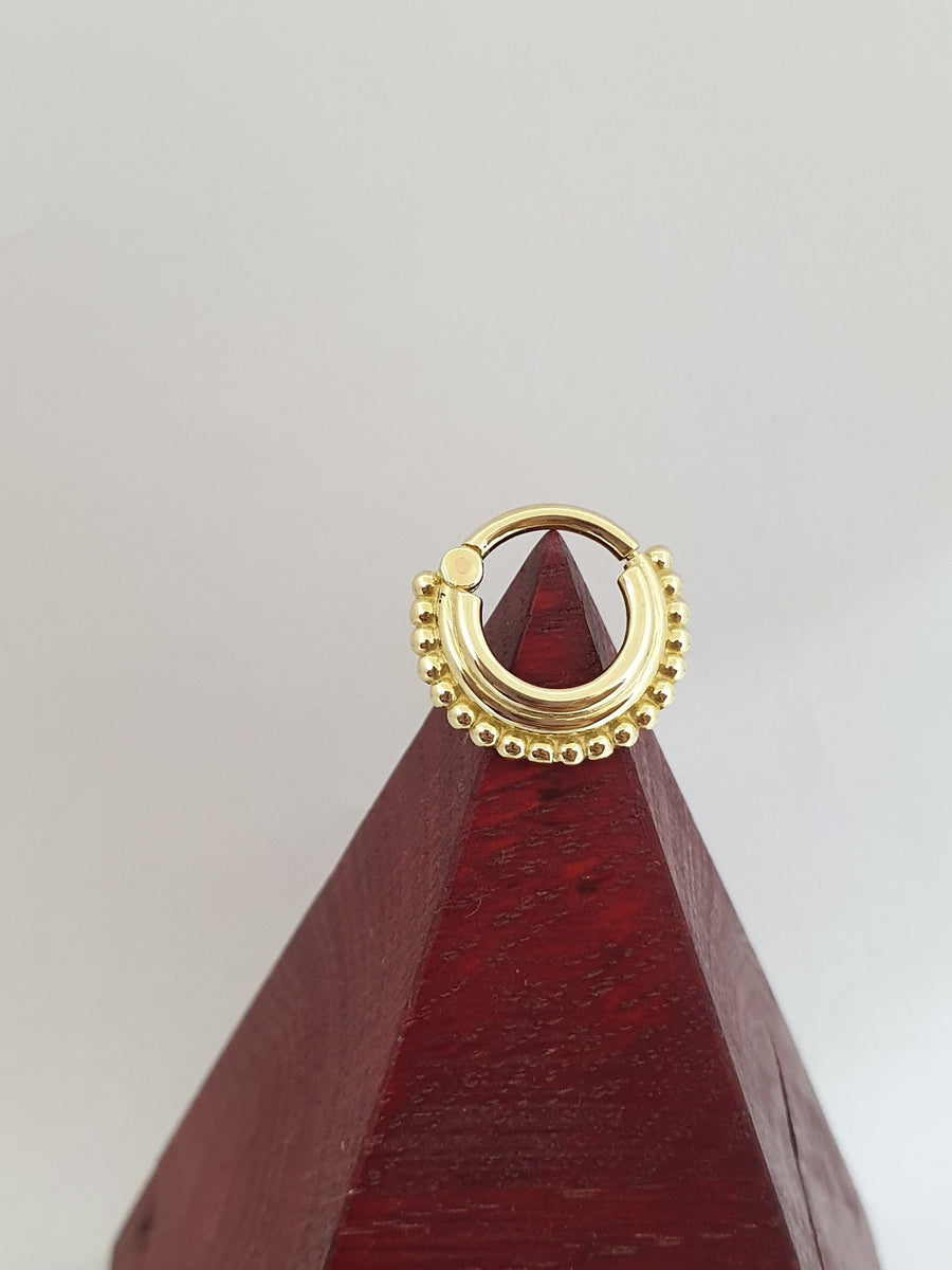 Gold Septum Ring – Magic Hammer
