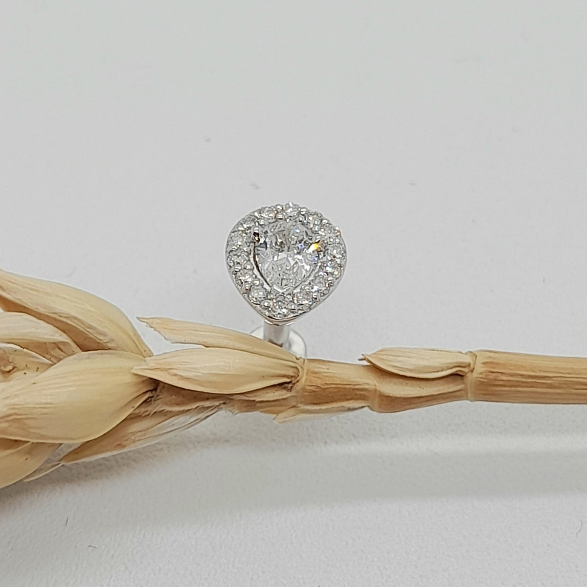 Pear Stud Earring – Magic Hammer